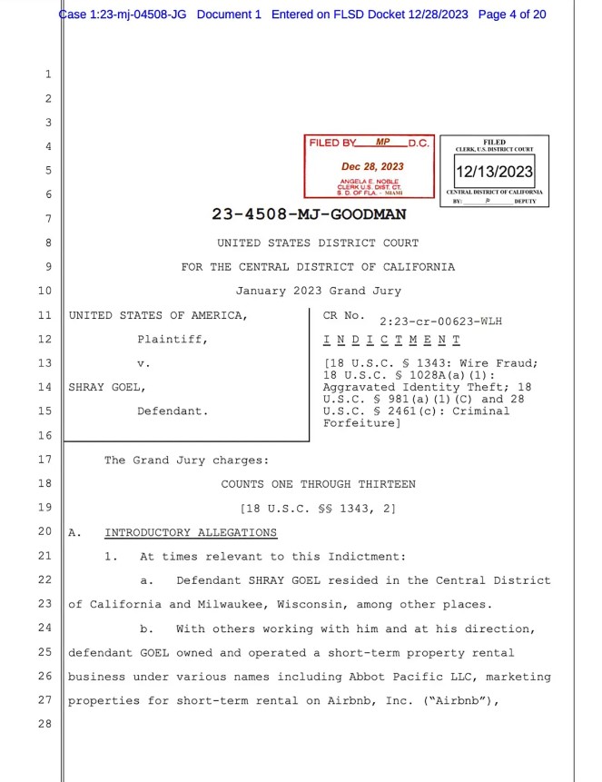 ¿Quién es Shray Goel? Un anfitrión de Airbnb que hizo una estafa de $8 ...