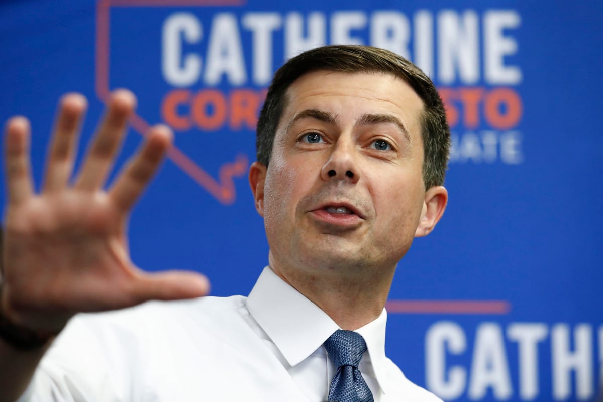 Publicaciones utilizan foto alterada de Buttigieg en batalla sobre ...