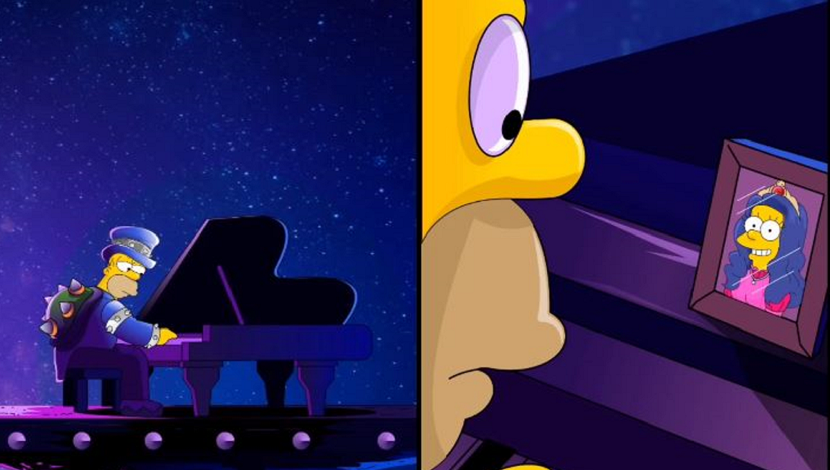 Internauta recrea a Homero, de Los Simpsons, cantando "Peaches" de ...