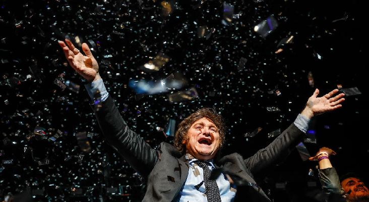 Javier Milei es el presidente electo de Argentina