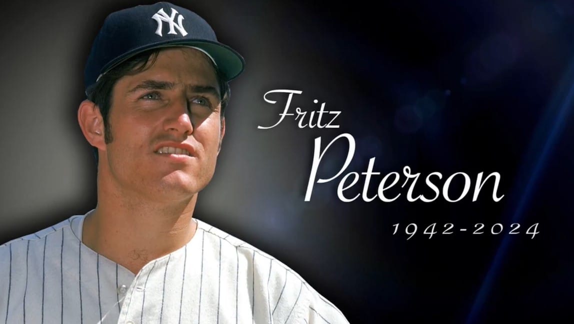 Fritz Peterson, exjugador de los Yankees, murió a los 82 años