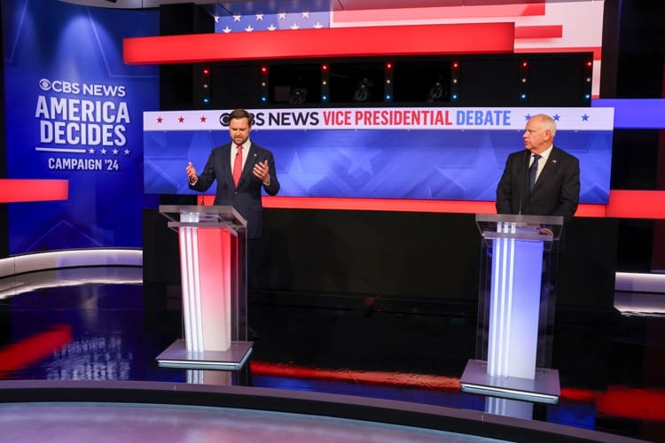 Factcheck del debate vicepresidencial entre Tim Walz y JD Vance