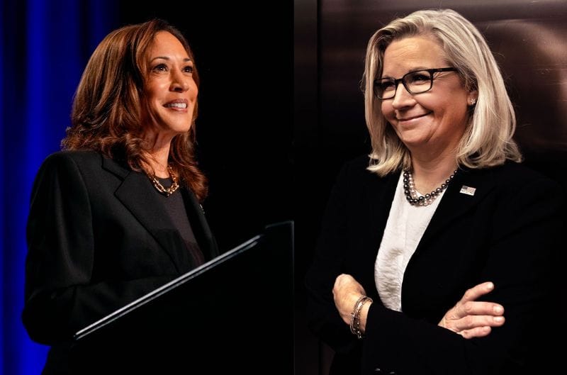 Kamala Harris y Liz Cheney buscan atraer a votantes indecisos en Wisconsin