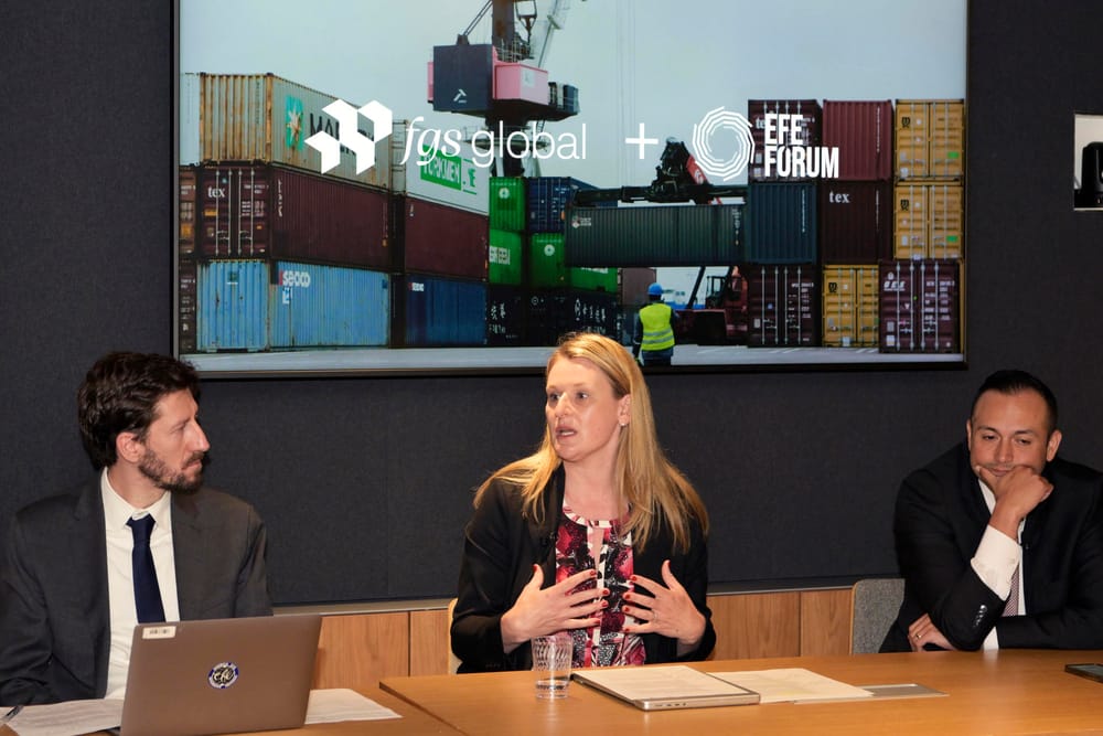 EFE y FGS analizan con expertos el impacto global de la política arancelaria de Trump