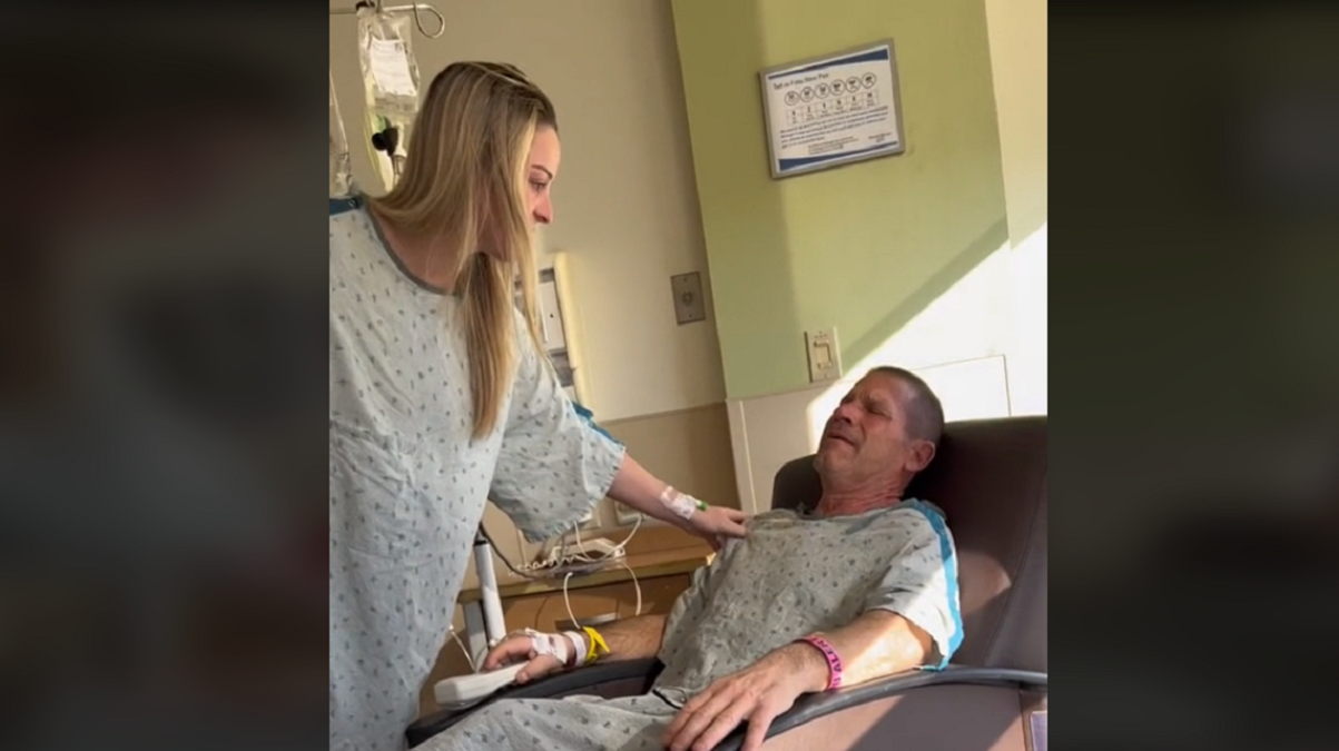 La reacción de un padre al enterarse que su hija era su donante de ...