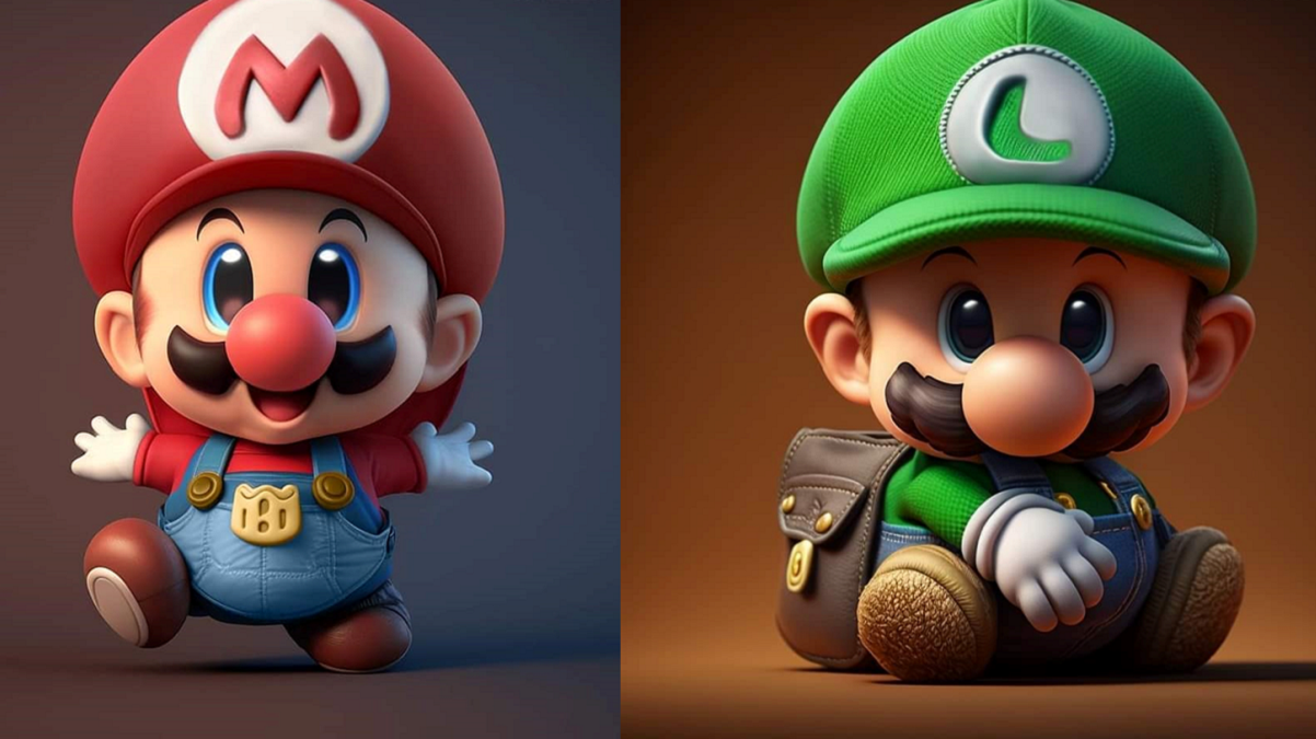 Inteligencia artificial muestra a los personajes de Super Mario Bros ...